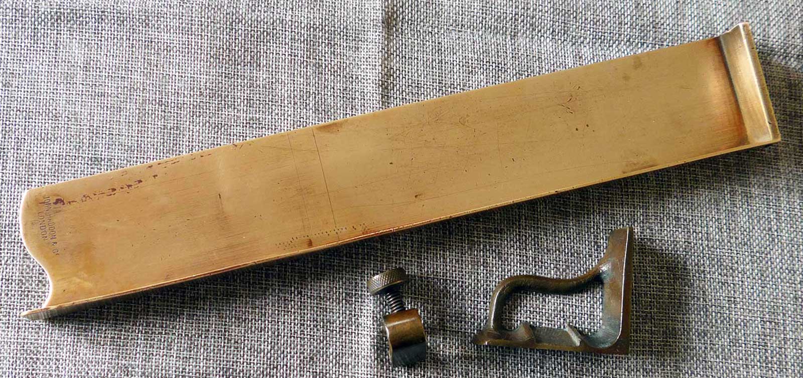 Letterpress John Haddon Composing Stick